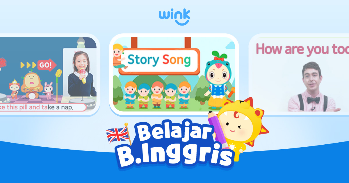 Wink Smart Learning | Bahasa Inggris & Fonik untuk 3-7 Tahun