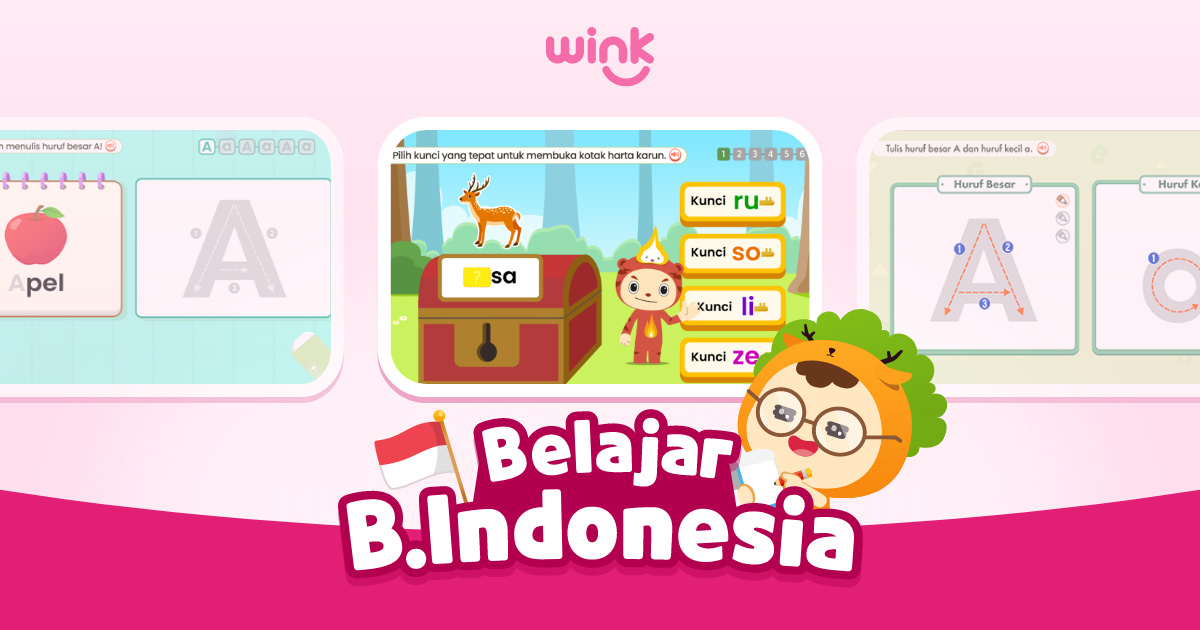 Wink Smart Learning | Bahasa Indonesia untuk 3-7 Tahun